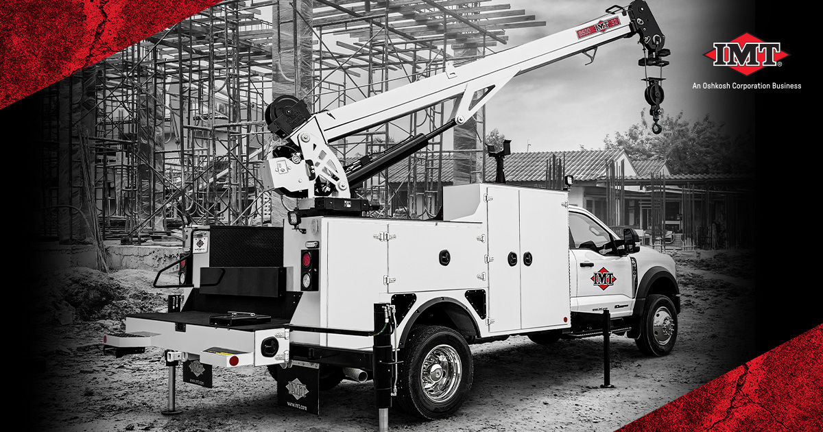 IMT Series 5 Telescopic Cranes : Iowa Mold Tooling Co., Inc.